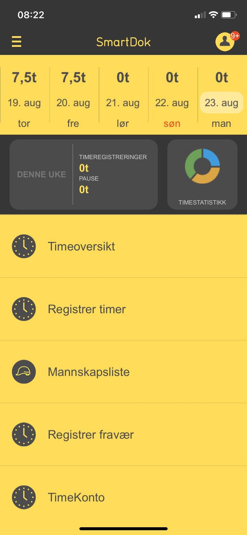 Kom i gang med SmartDok-app
