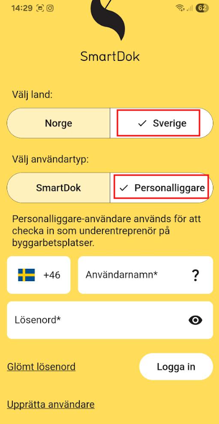 SmartDok Ny-app