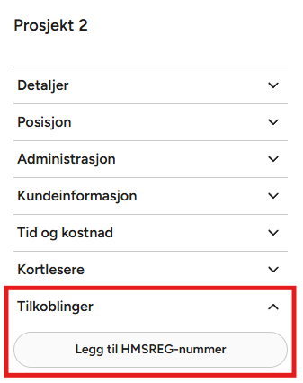Kom i gang med HMSREG