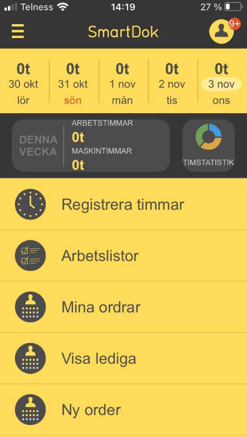 Kom igång med SmartDok-appen