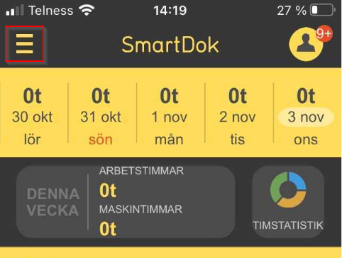 Kom igång med SmartDok-appen